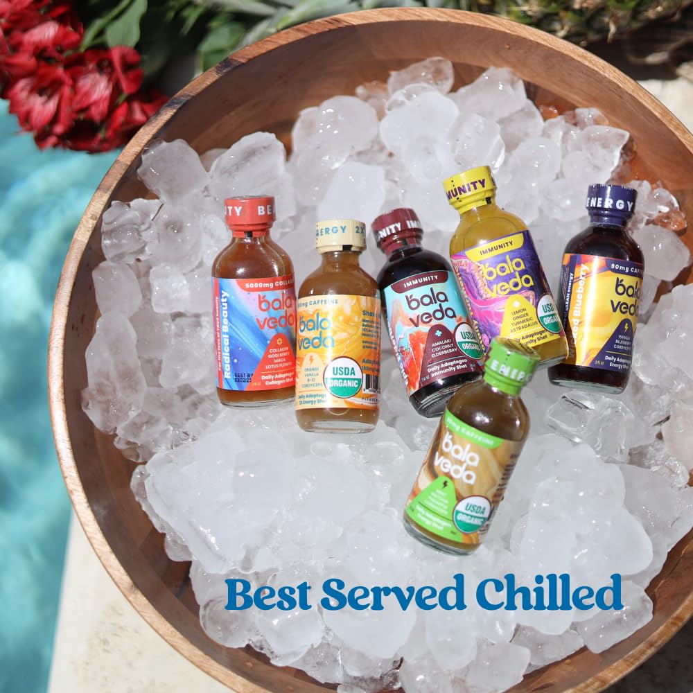 variety pack of energizing wellness shots