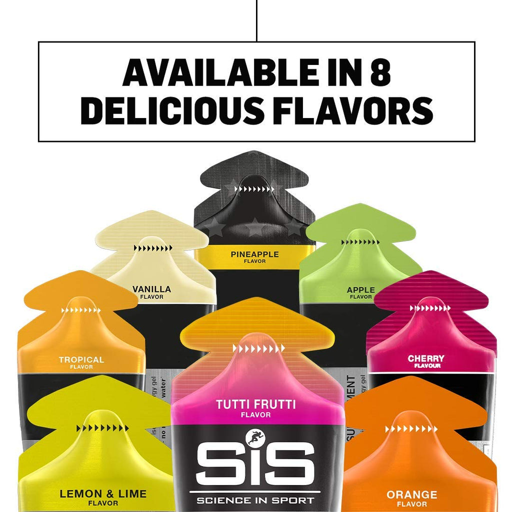 variety pack of energy gels