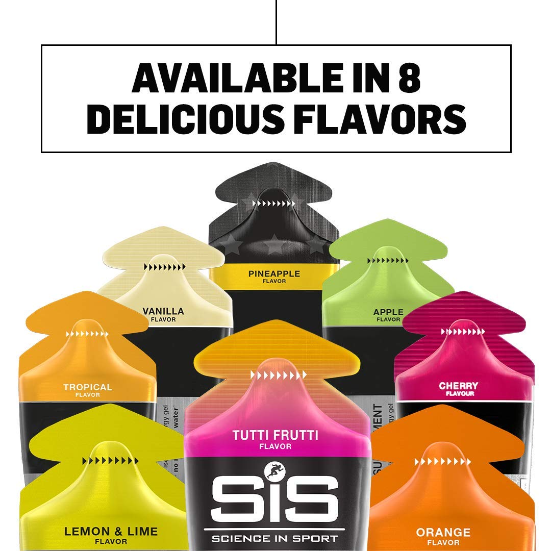 variety pack of energy gels