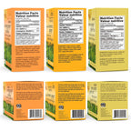 variety pack of ginger tea flavours