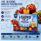 variety pack of herbal tea bags