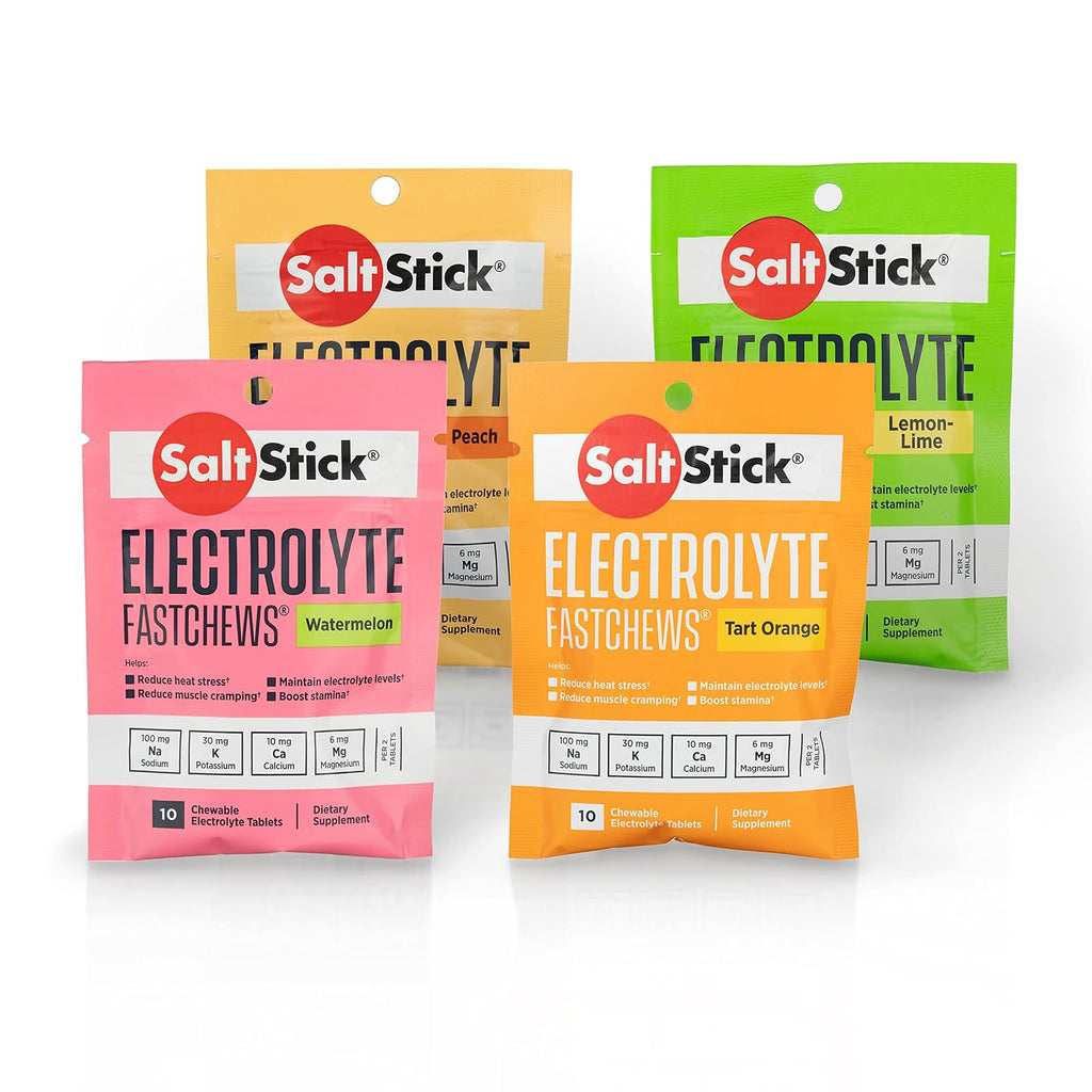 variety pack of SaltStick Fastchews