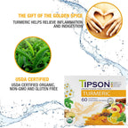 variety sampler of turmeric tea bags