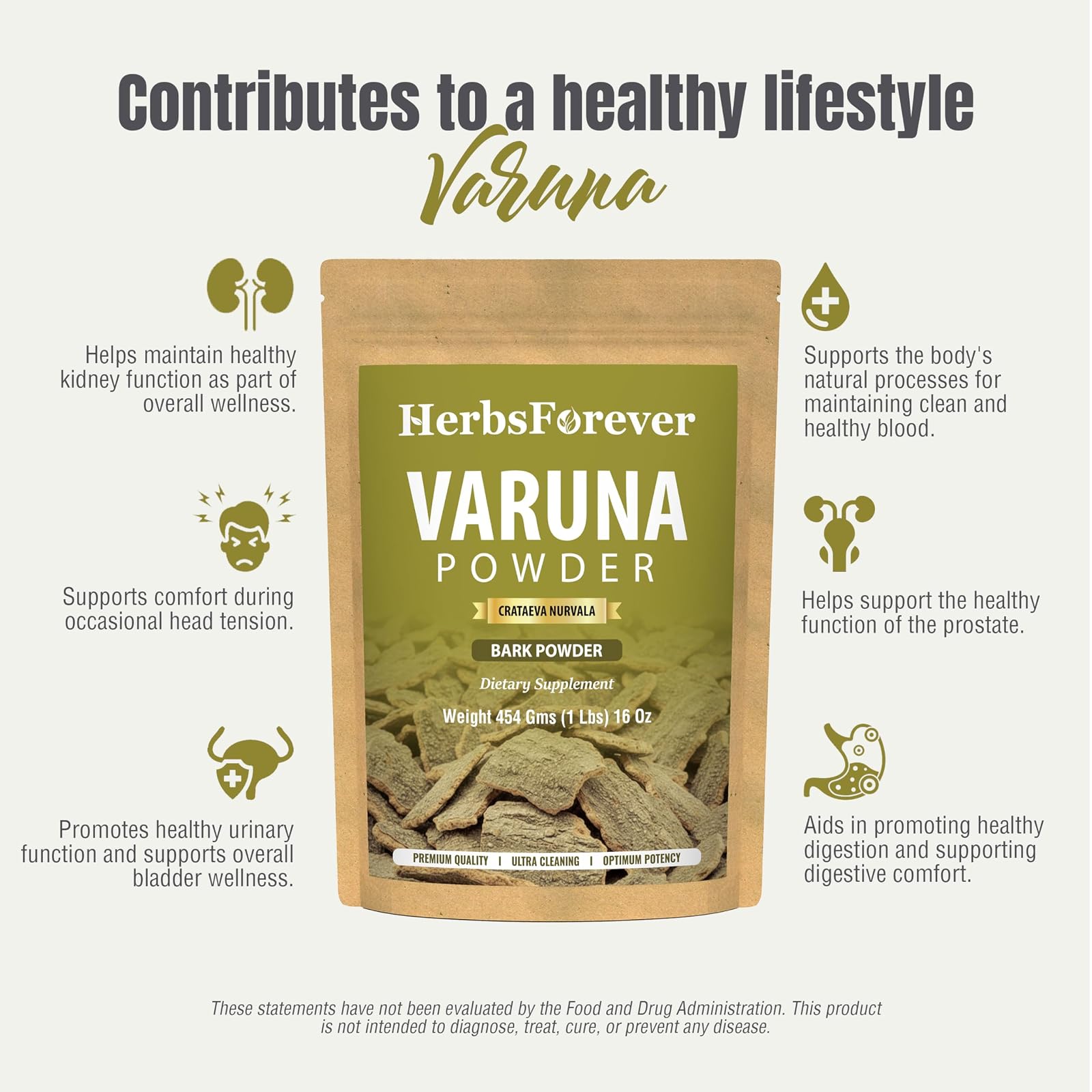 Varuna powder for men's vitality