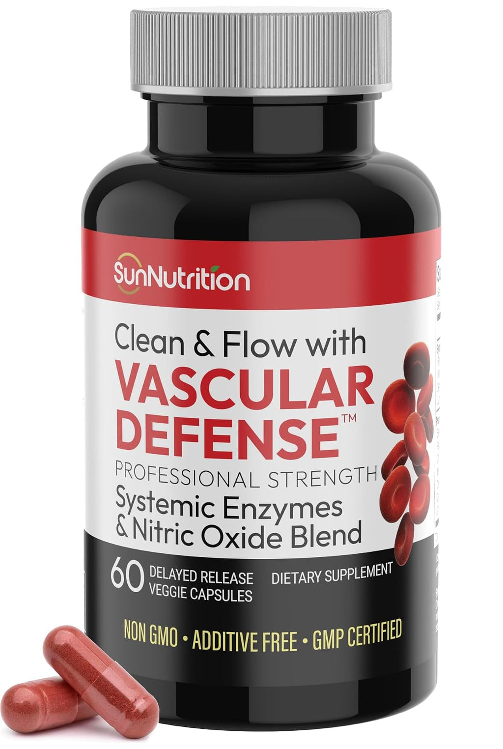 Vascular Defense nitric oxide capsules