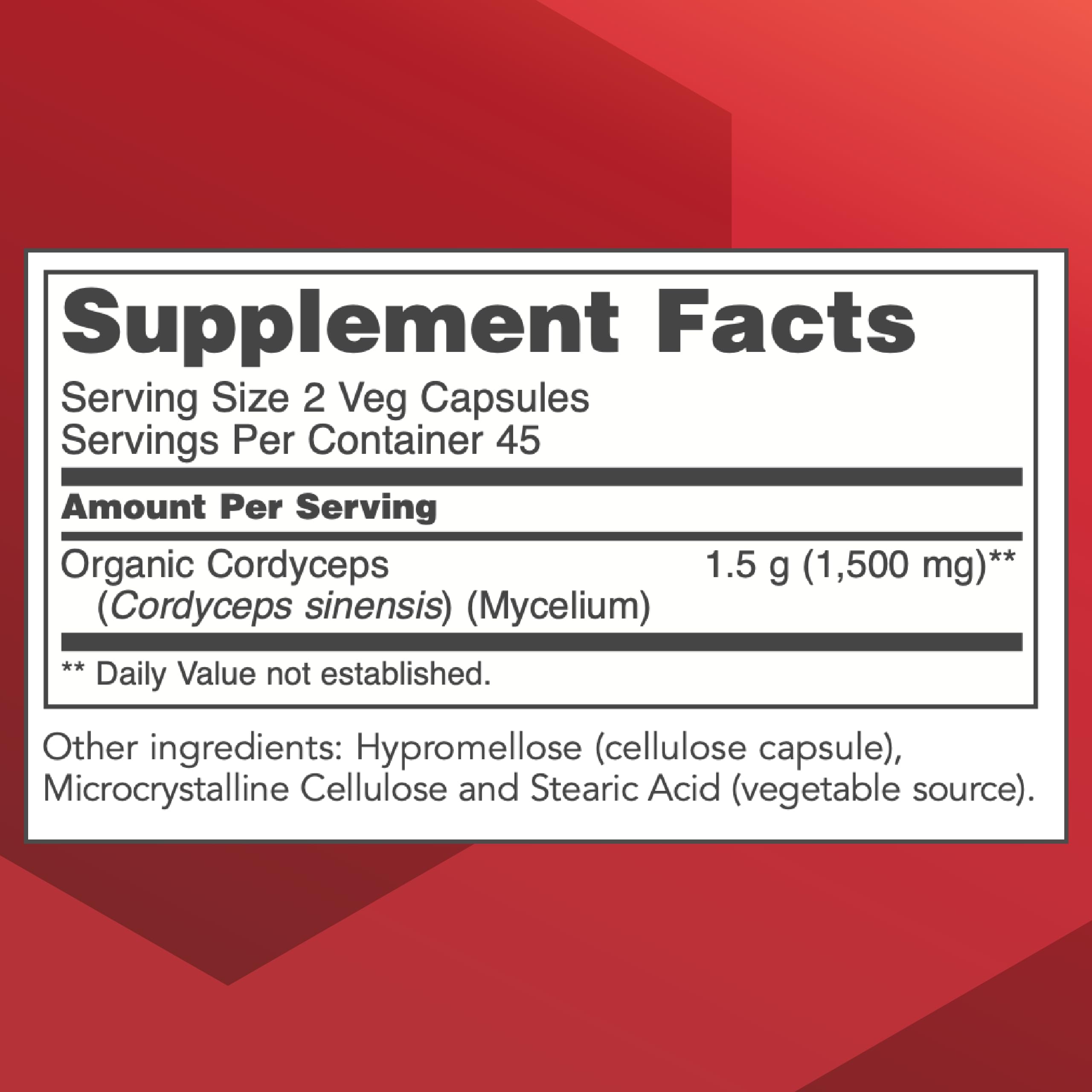 Vascular health benefits of Cordyceps
