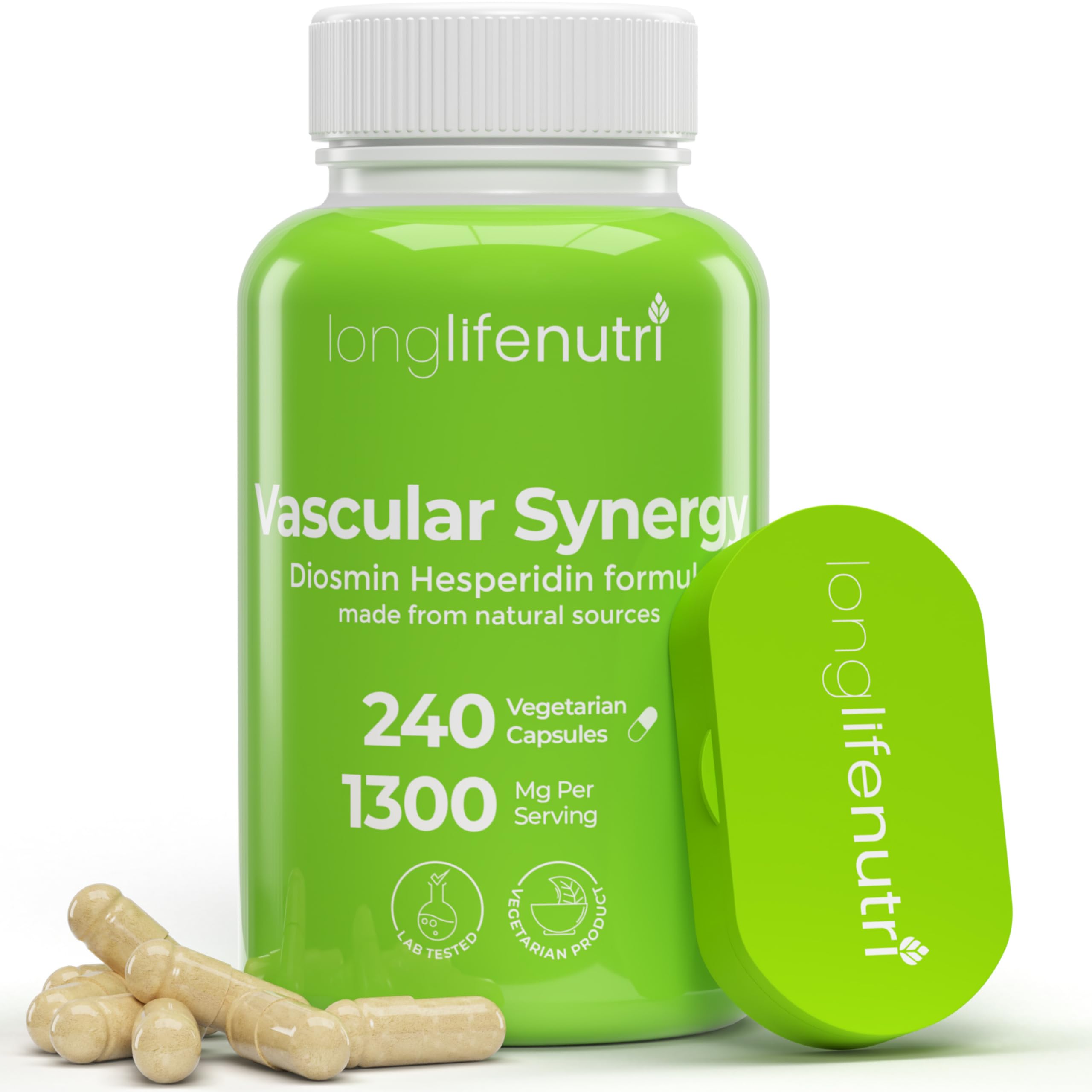 Vascular support blended vitamin supplement