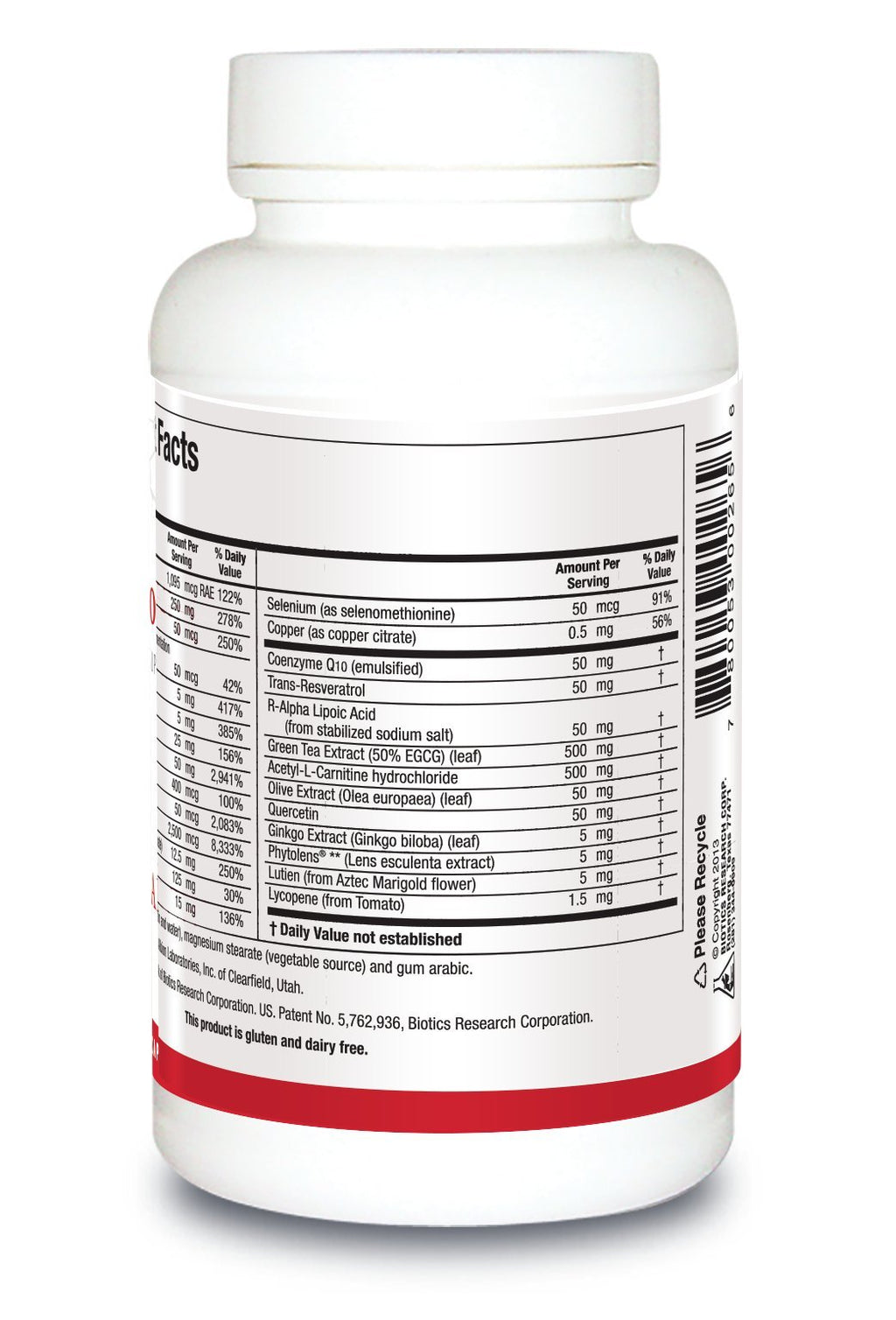 VasculoSirt multivitamin for active lifestyles