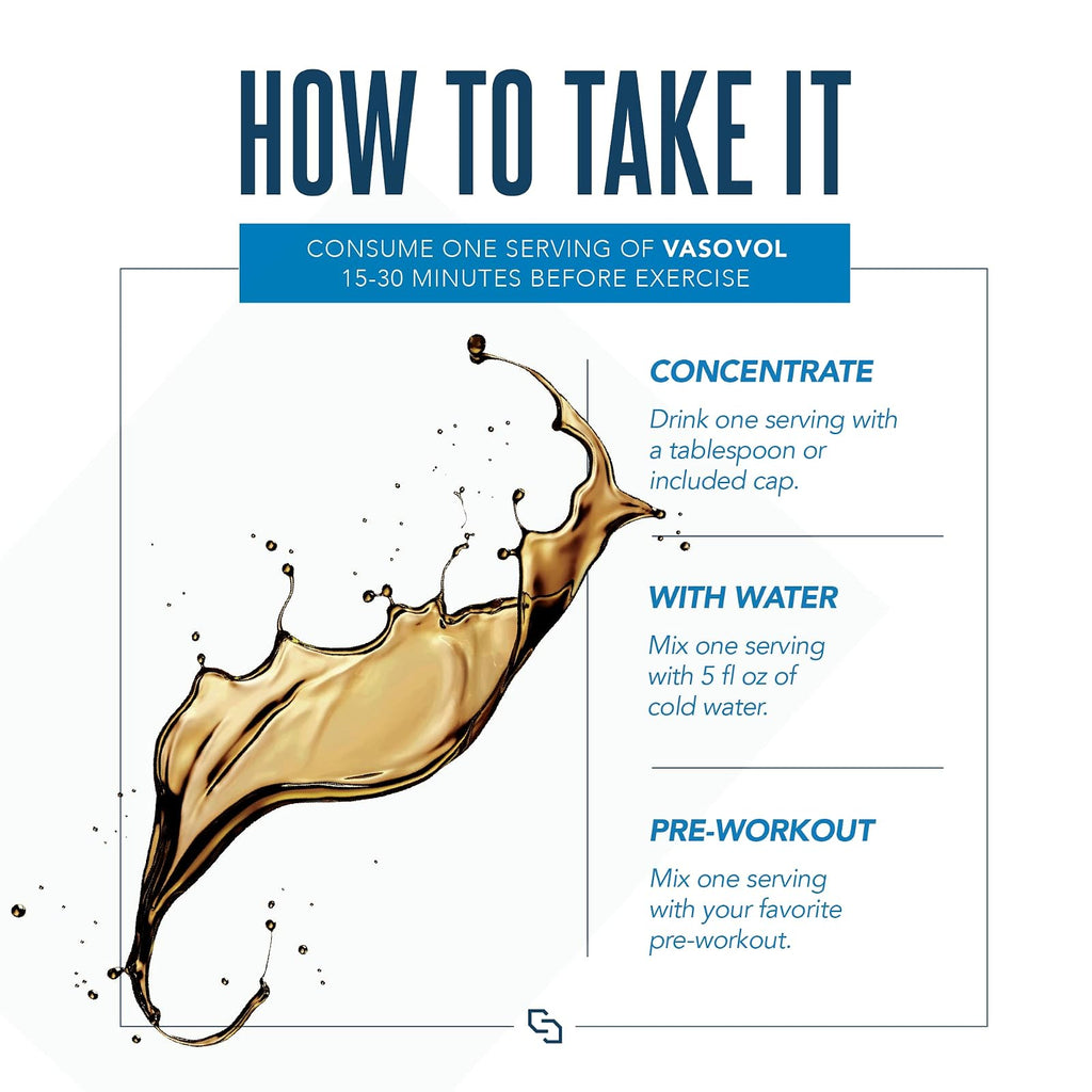 Vaso-VOL for improved workout results