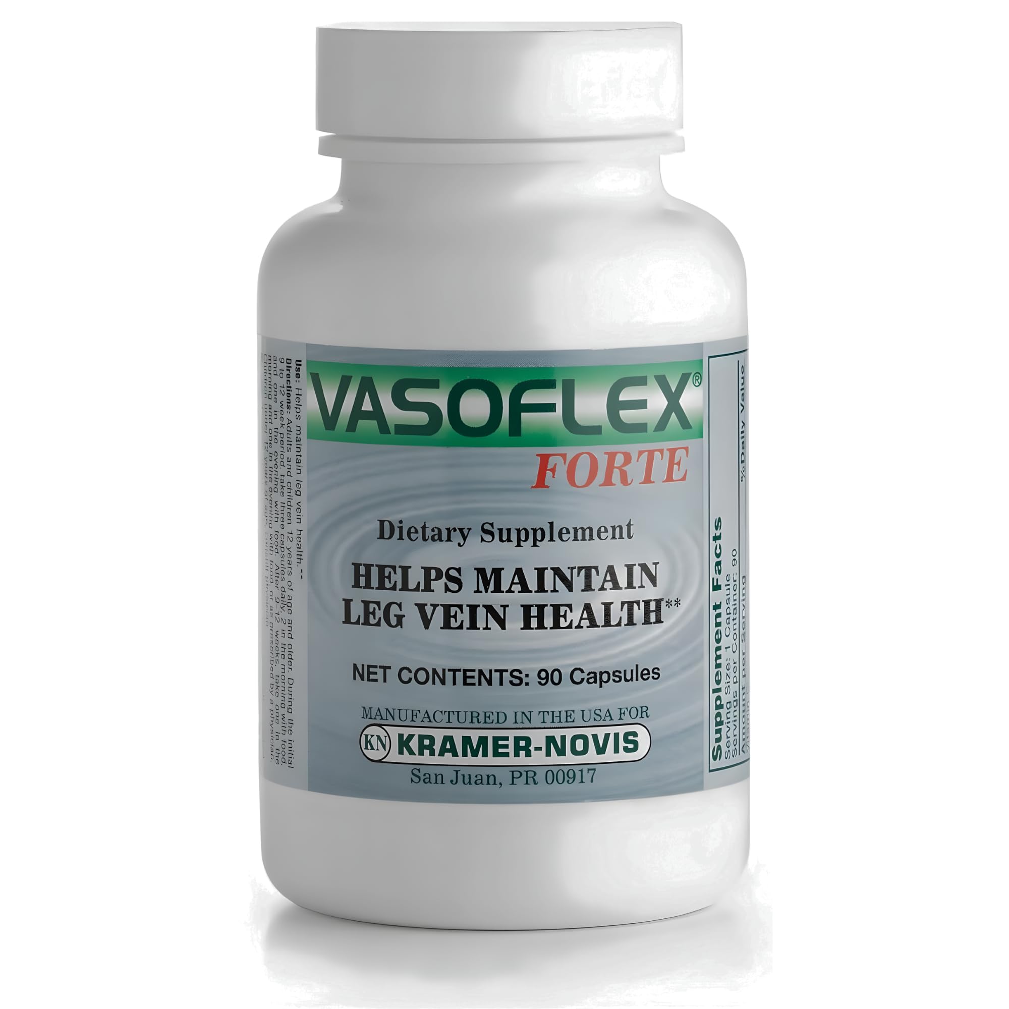 Vasoflex-Forte leg vein health supplement