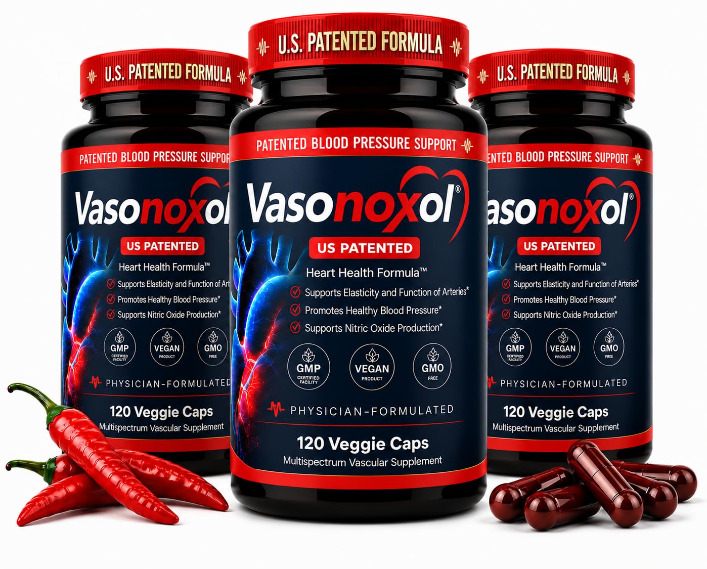 Vasonoxol nitric oxide pre-workout boost