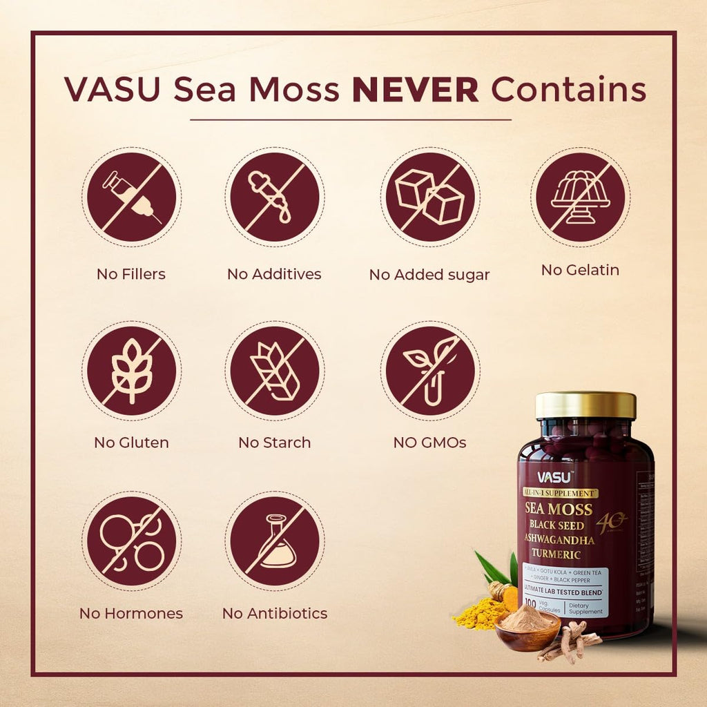 Vasu sea moss for digestive health