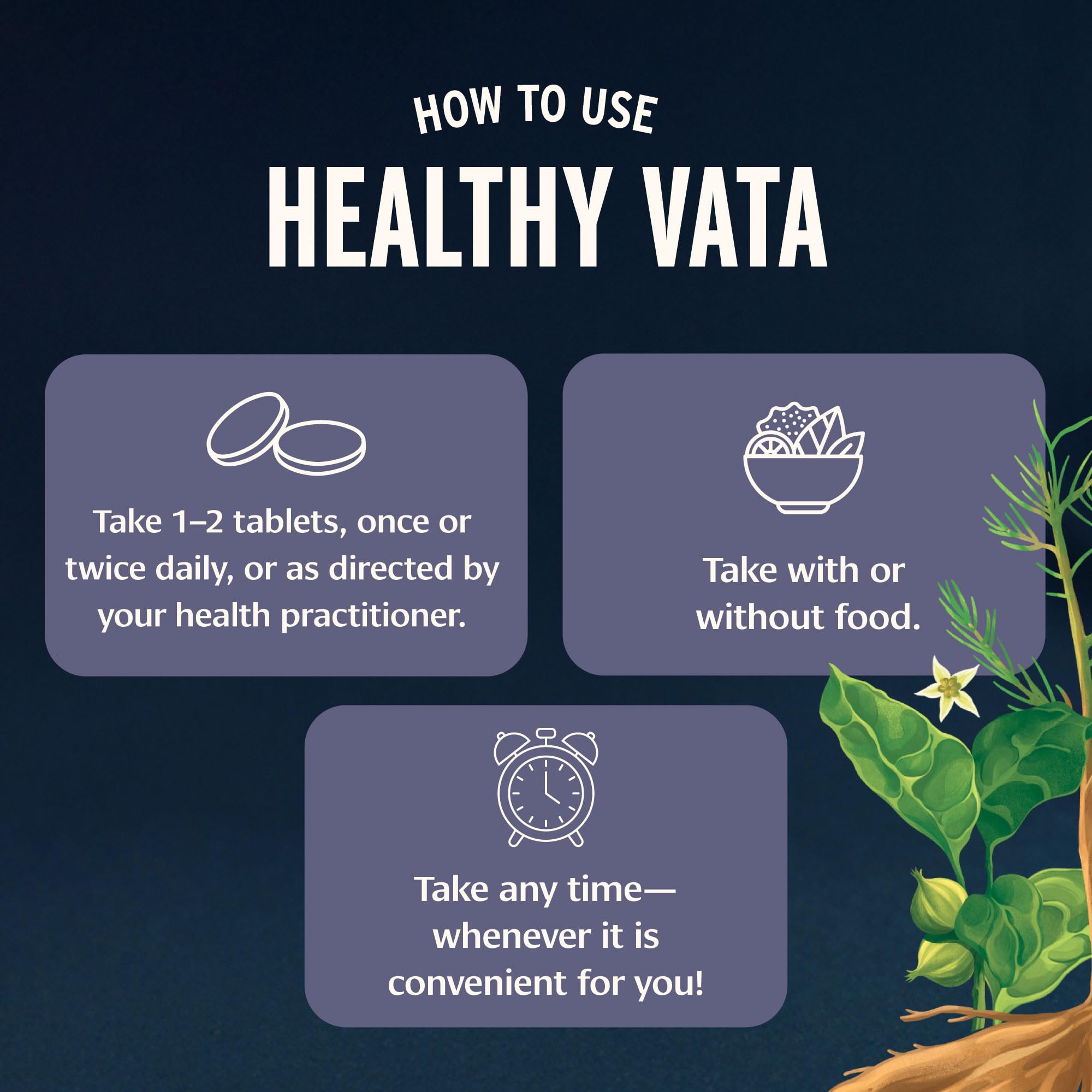 Vata supplement for holistic wellness