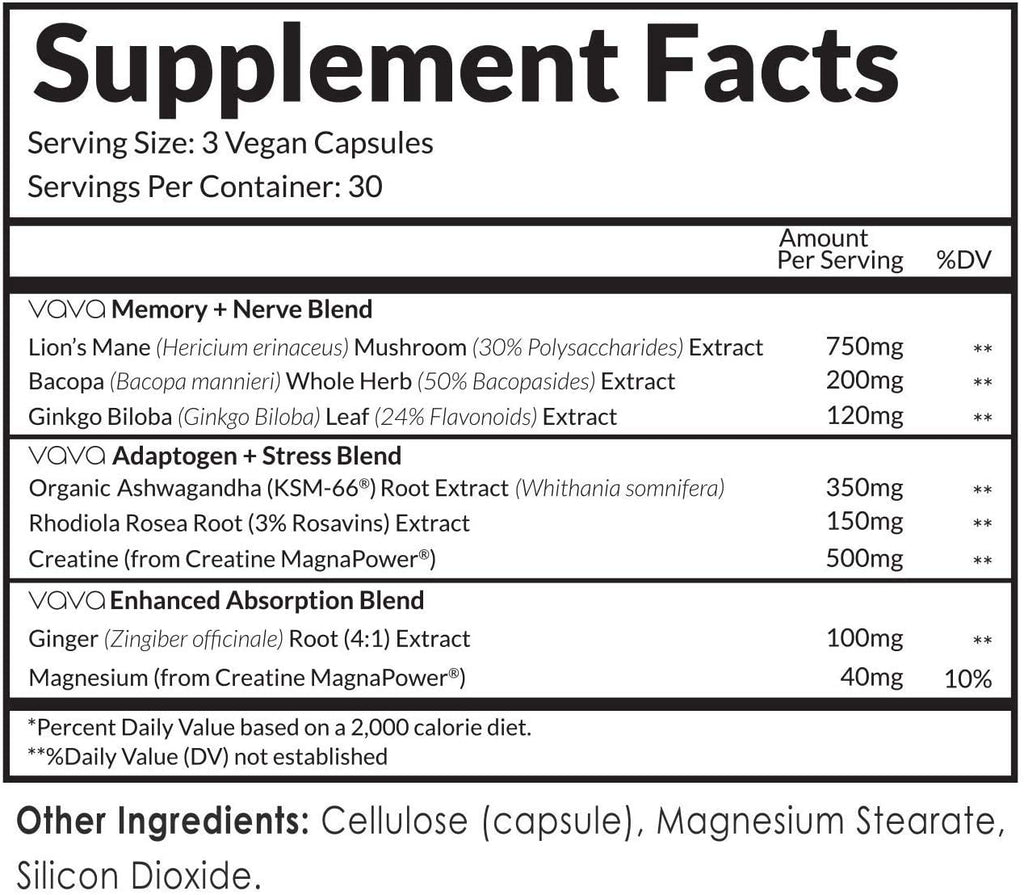 Vava ginkgo biloba benefits for women