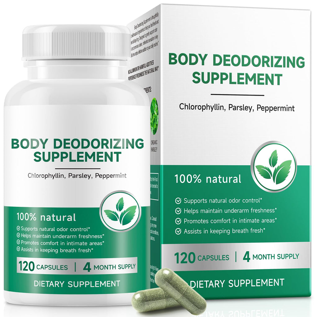 Vawcrn chlorophyll capsules for detox