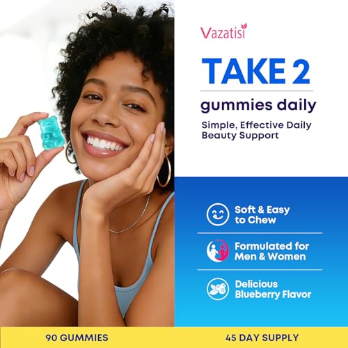 Vazatisi gummies for beauty routine