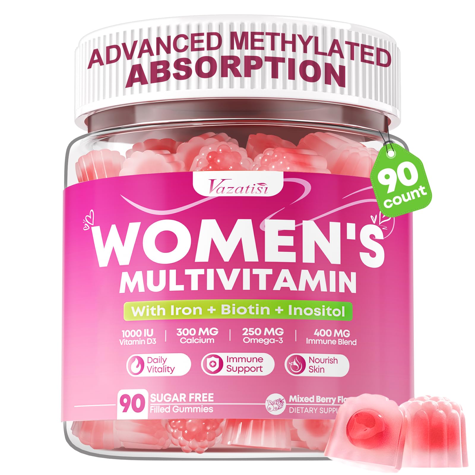 Vazatisi women's multivitamin gummy benefits