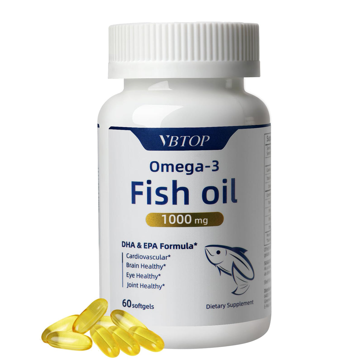 VBTOP fish oil omega 3 benefits