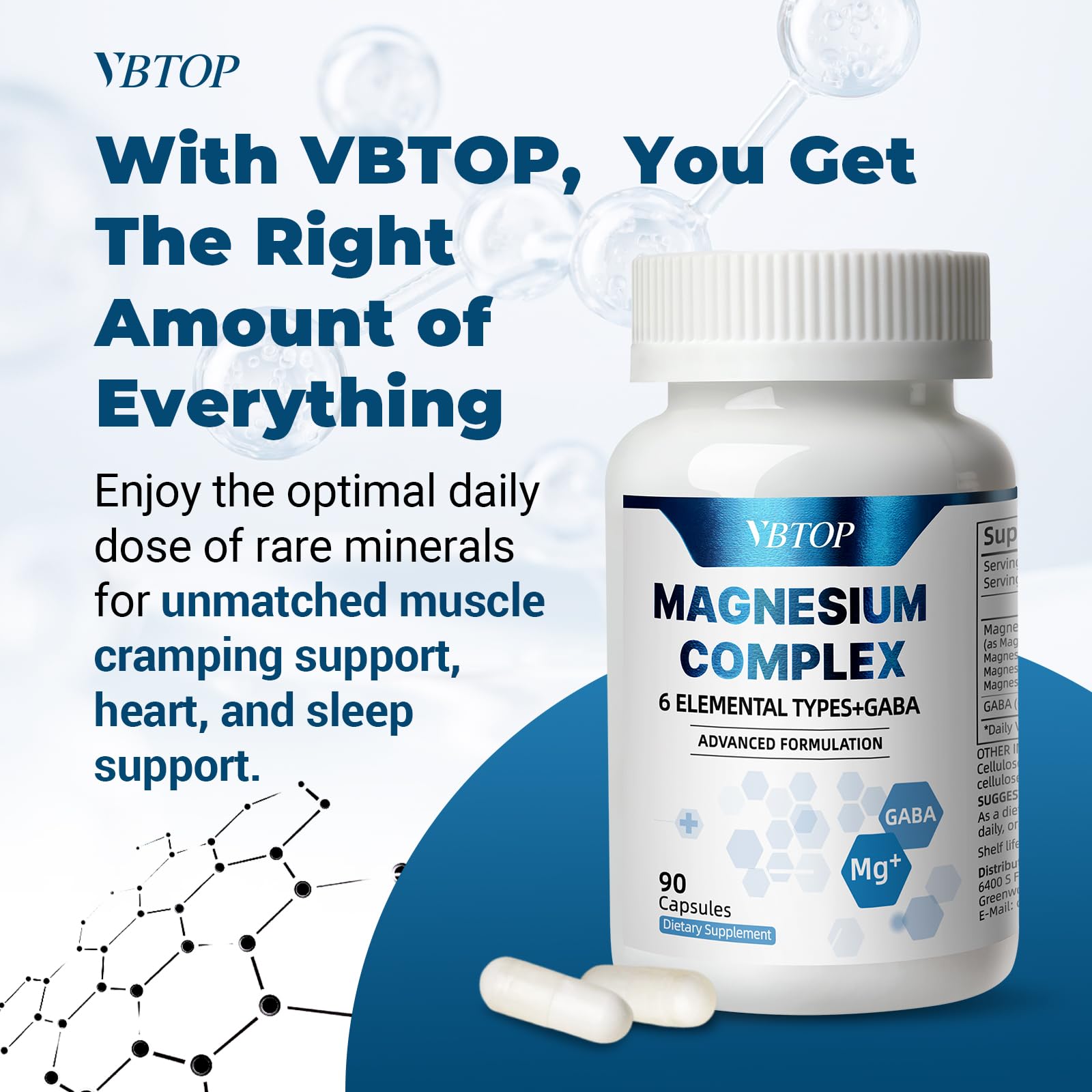 VBTOP magnesium for energy boost