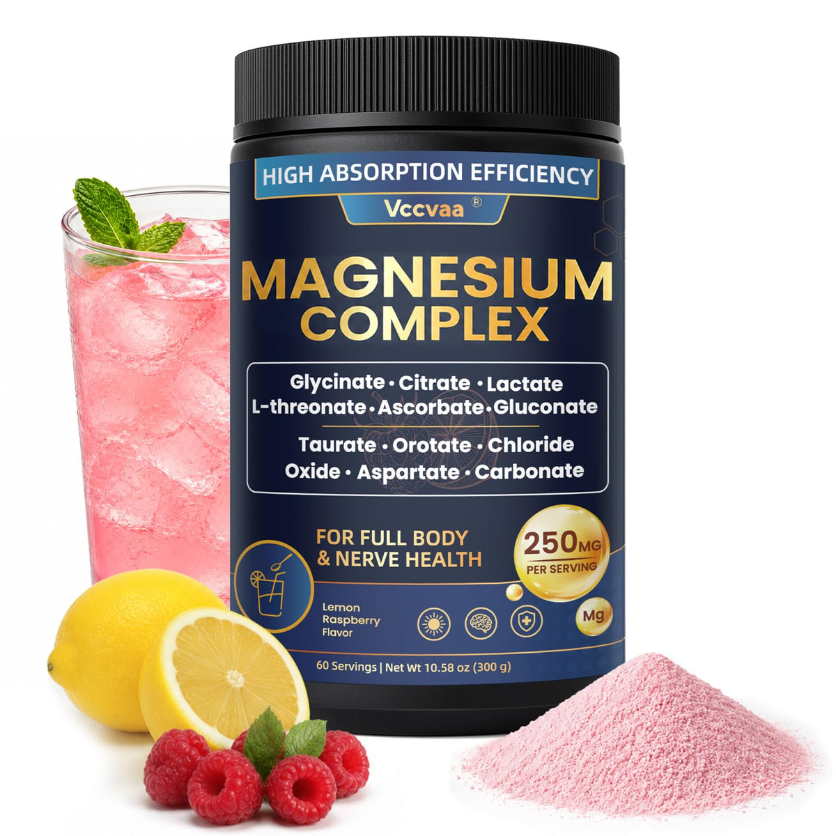 Vccvaa magnesium complex powder benefits