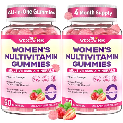 VCCVBB women's multivitamin gummies strawberry