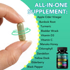 Vceeoy 6-in-1 health supplement capsules