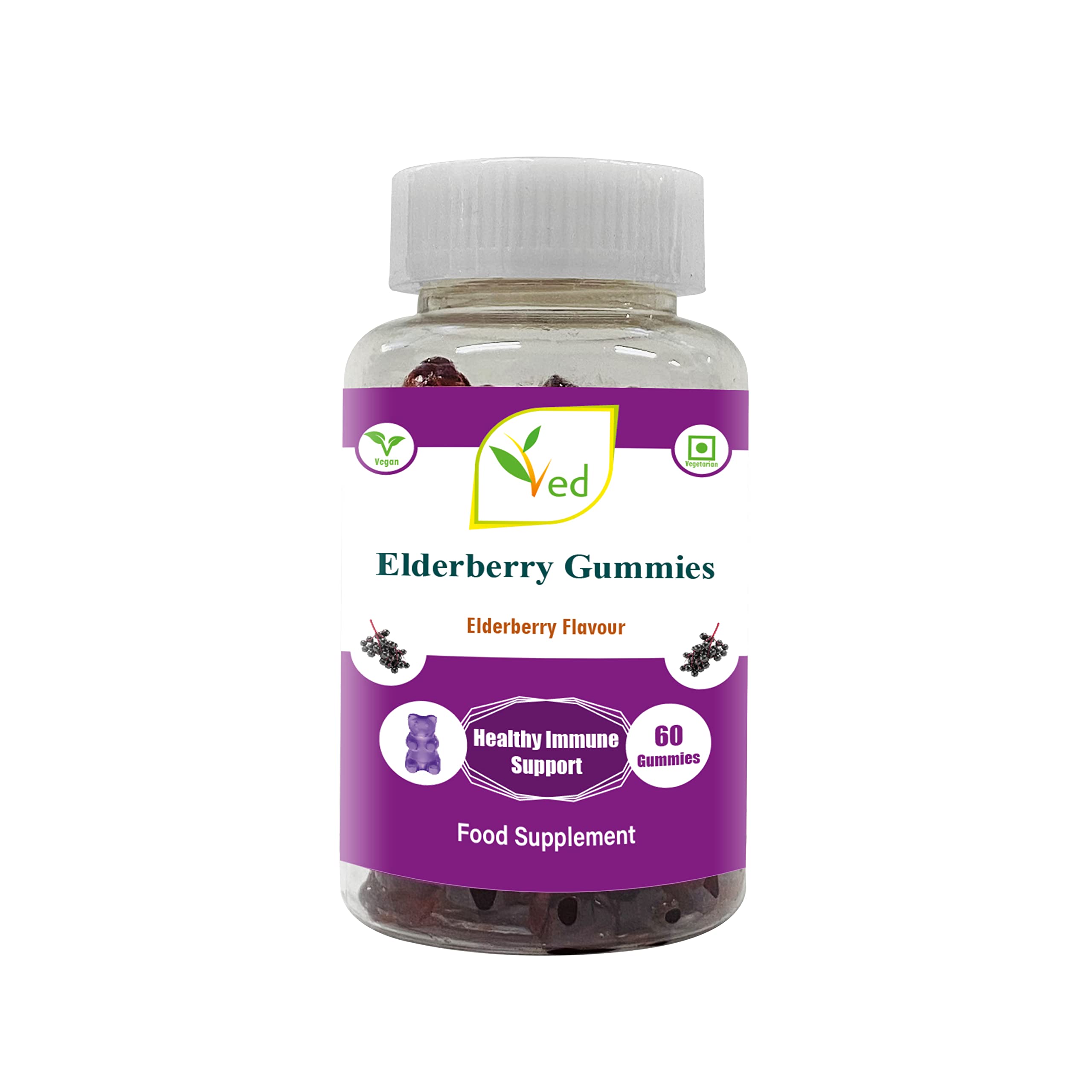 Ved elderberry gummies with vitamin C