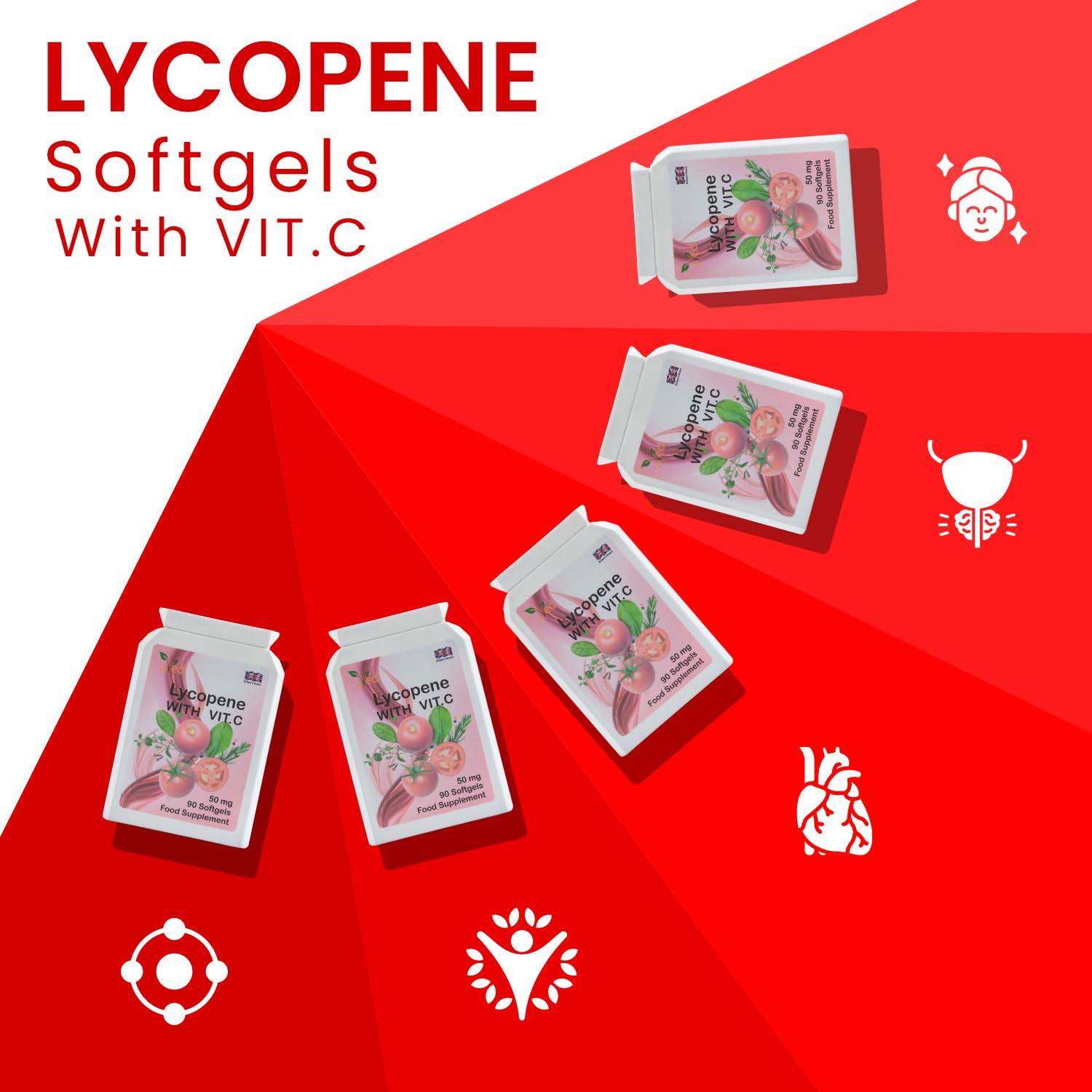 Ved Lycopene promotes eye health