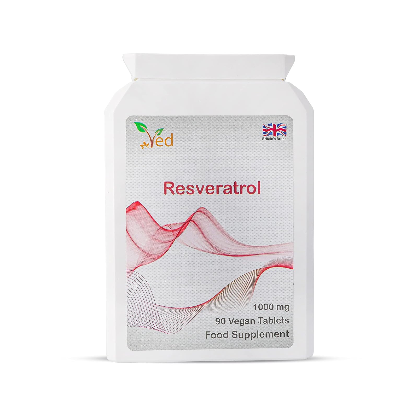 Ved Resveratrol 1000 mg antioxidant tablets