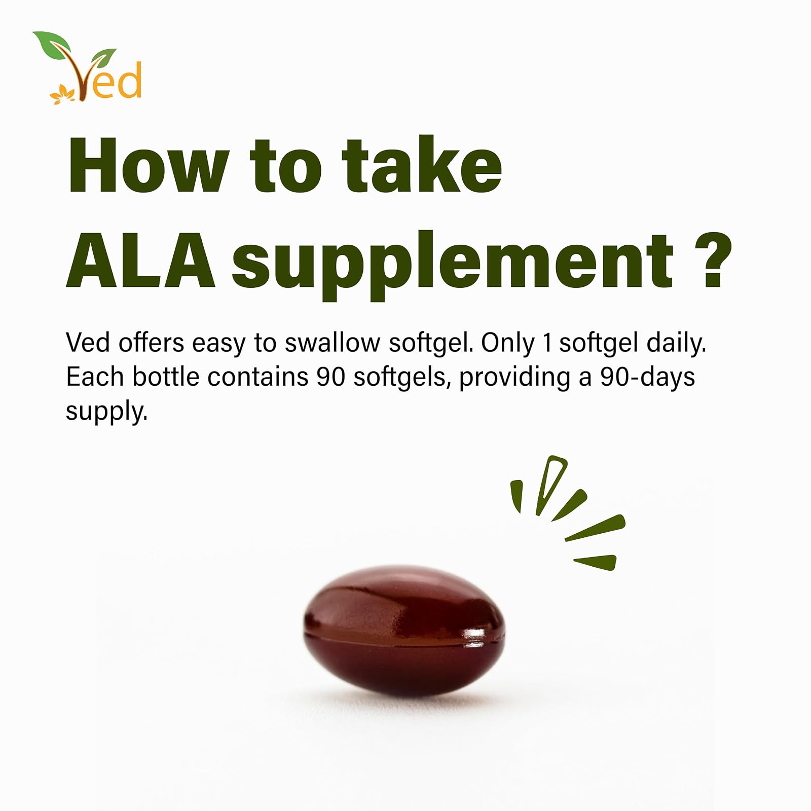 Ved softgels for healthy aging