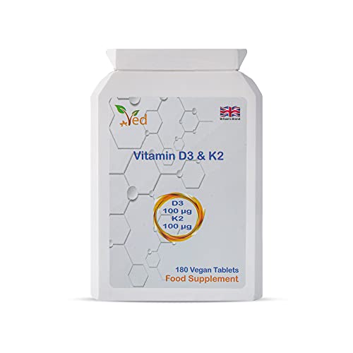 VED Vitamin D3 K2 vegan tablets
