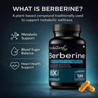 Vedazest berberine for overall balance