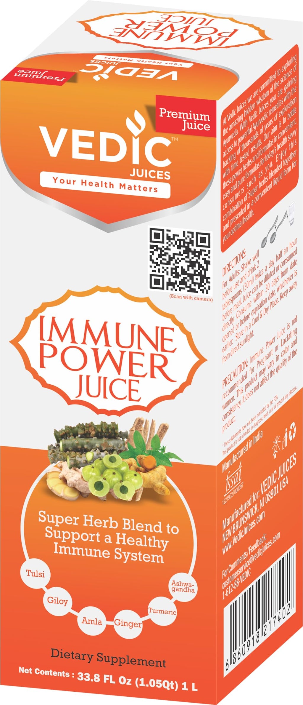 Vedic Immune Power Juice benefits