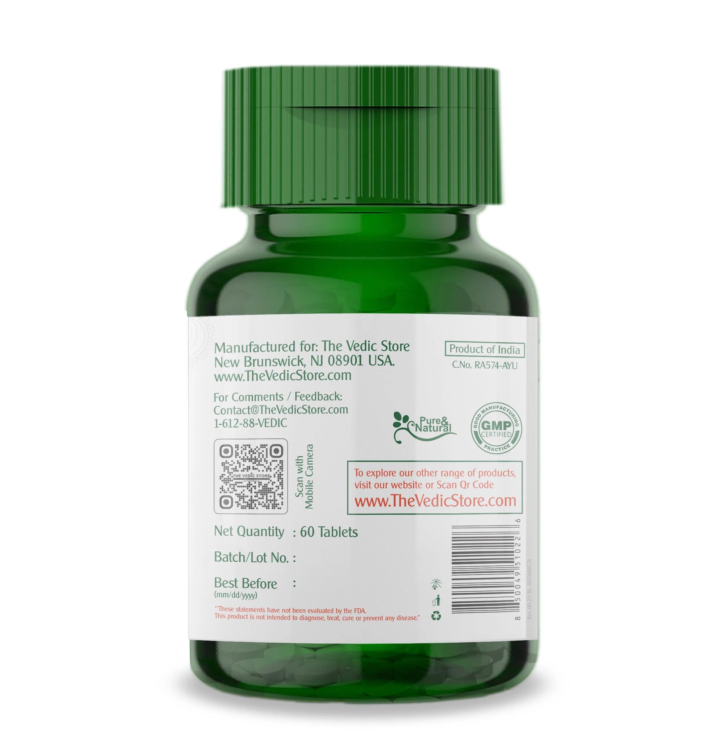 Vedic neem tablets for overall health