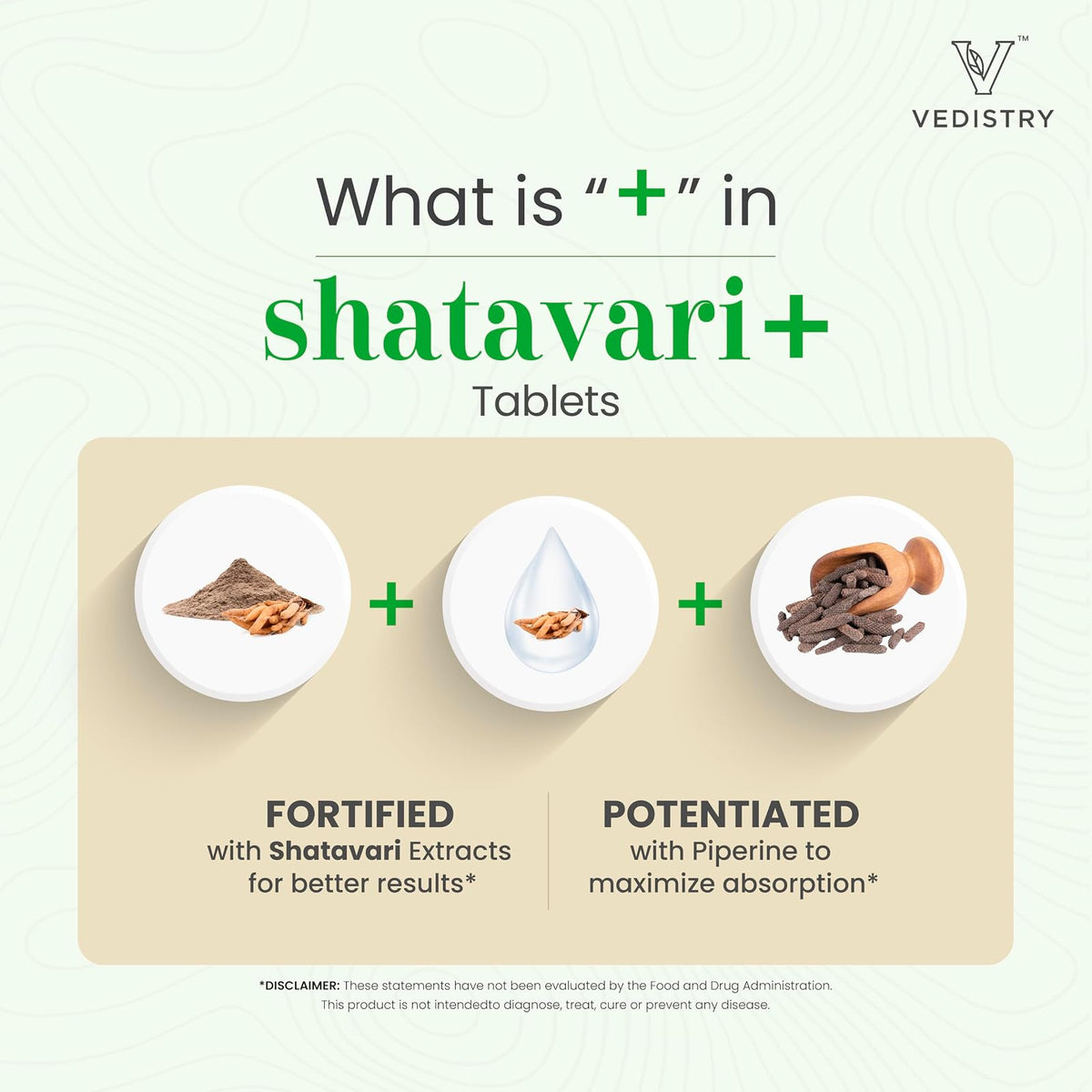 Vedistry Shatavari for hormonal balance