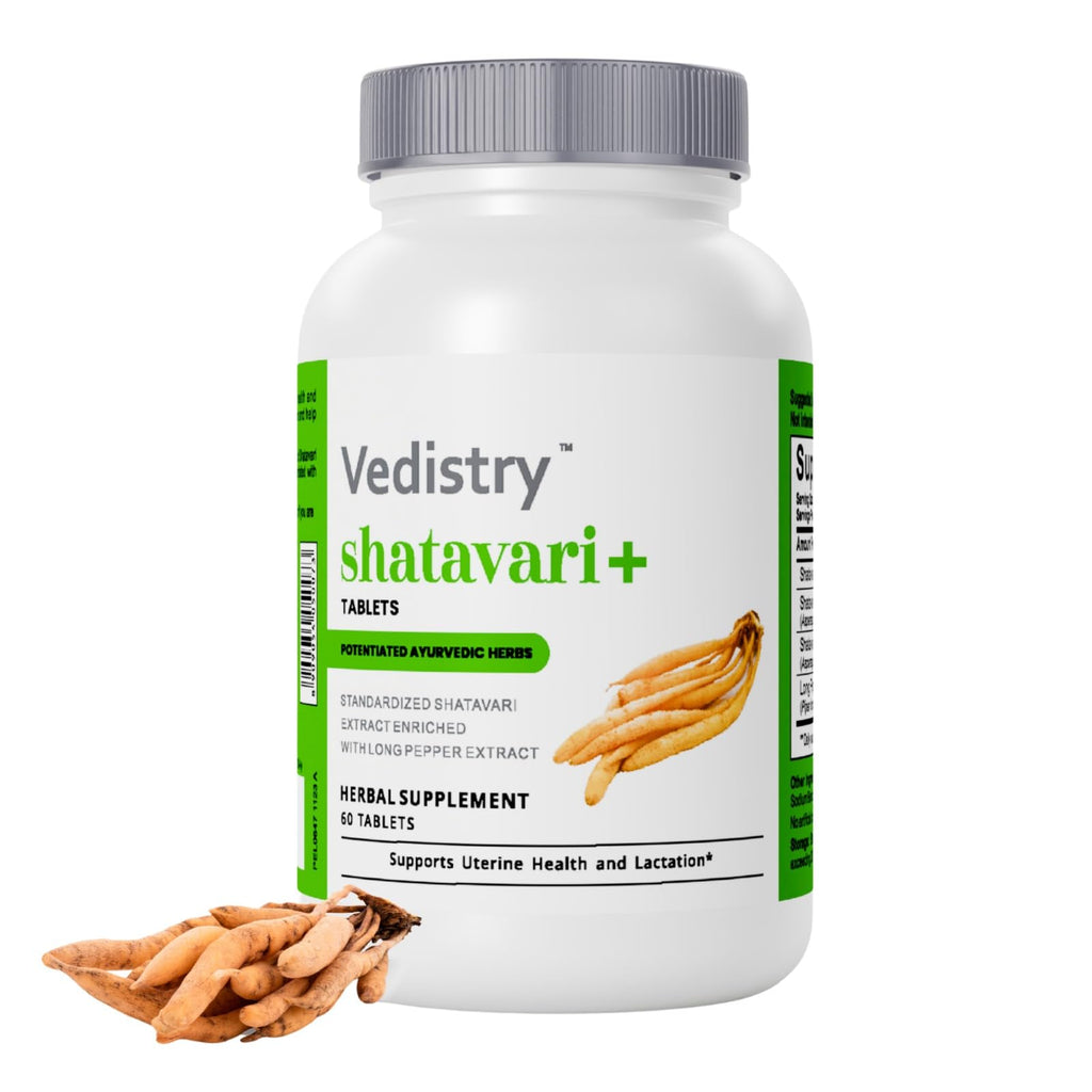 Vedistry Shatavari herbal supplement tablets