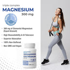 Veg capsules for magnesium absorption