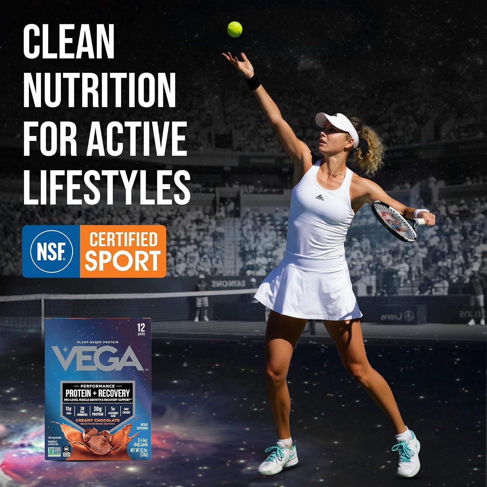 Vega chocolate protein for energy