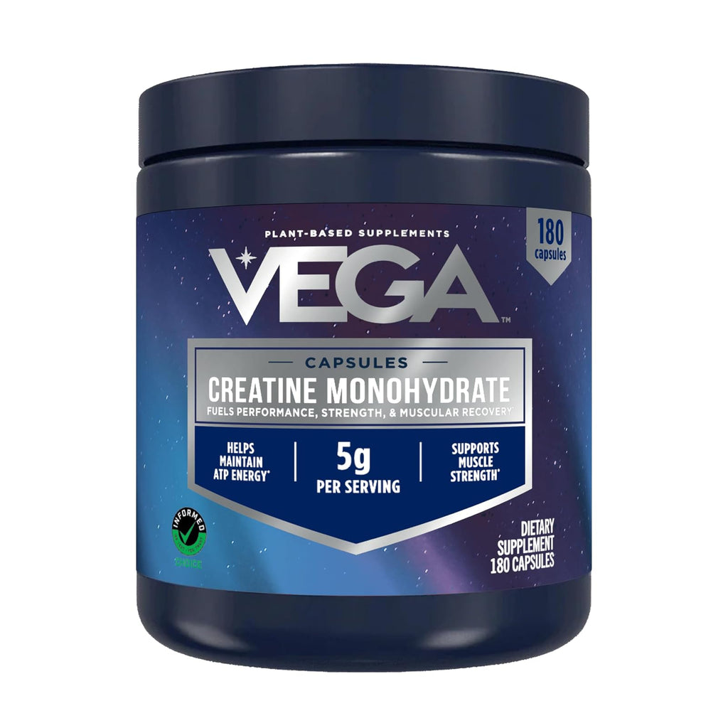 Vega creatine monohydrate capsules