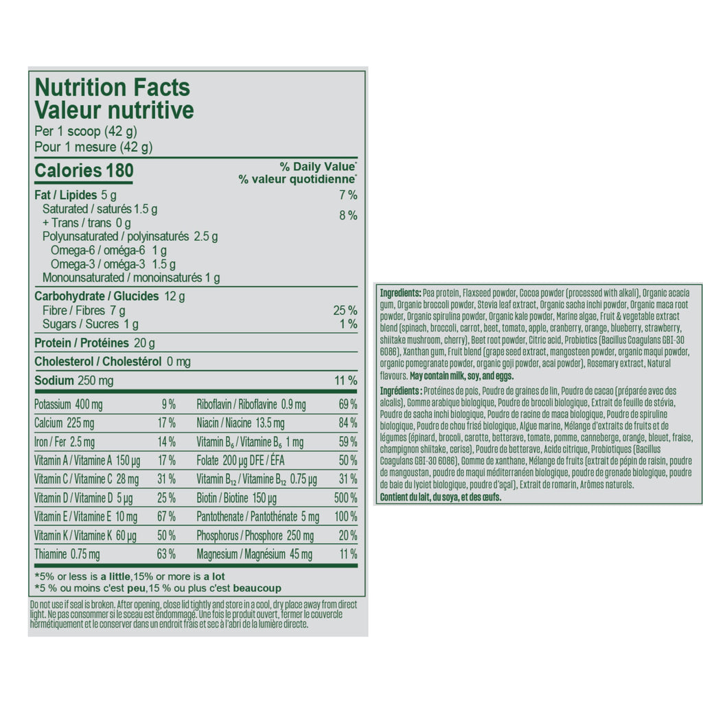 Vega One health supplement tub