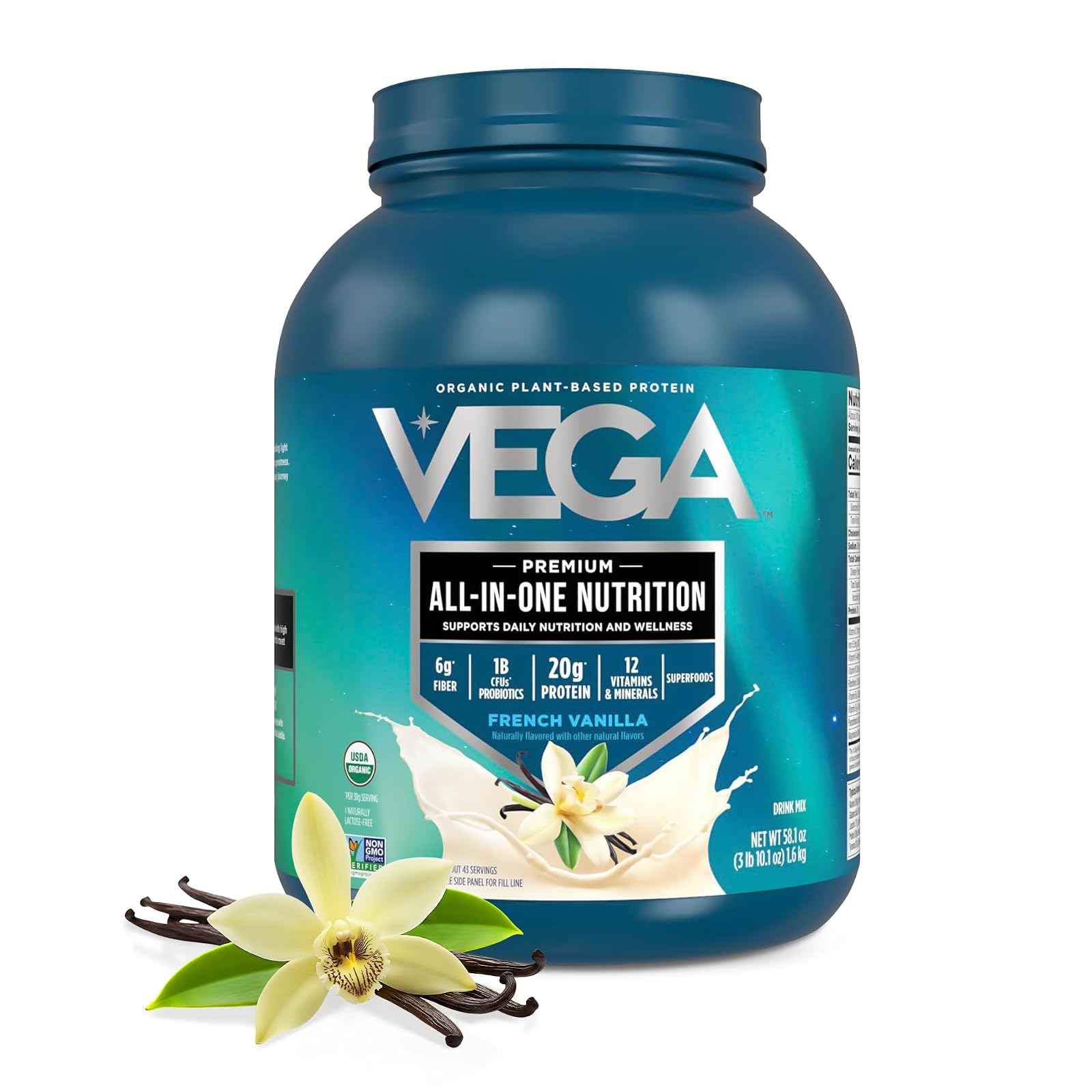 Vega organic vegan protein powder