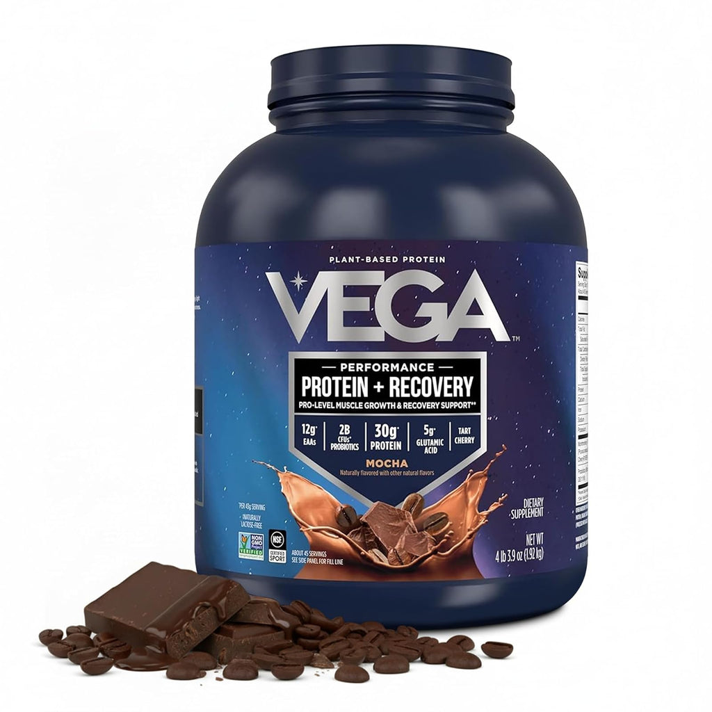 Vega plant protein mocha blend
