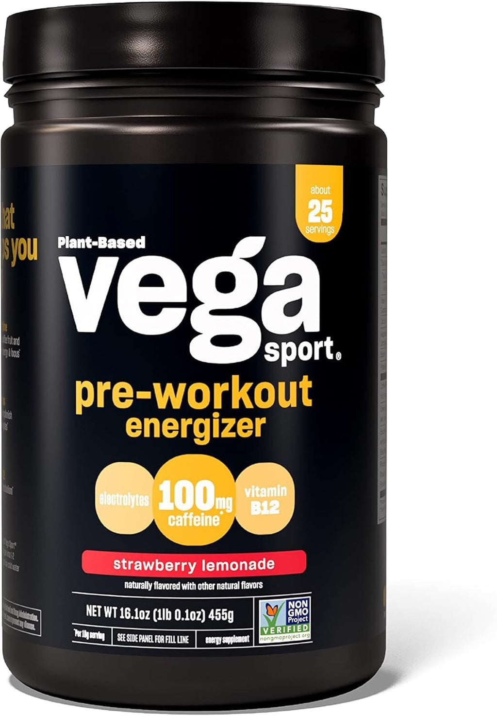 Vega pre-workout energizer powder