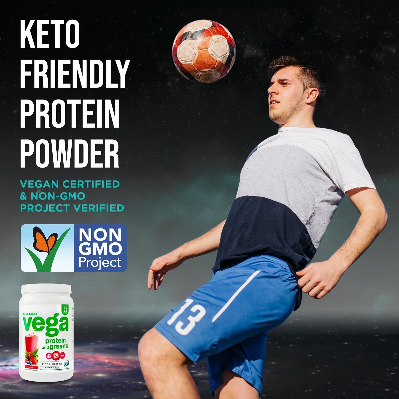 Vega protein powder for energy boost
