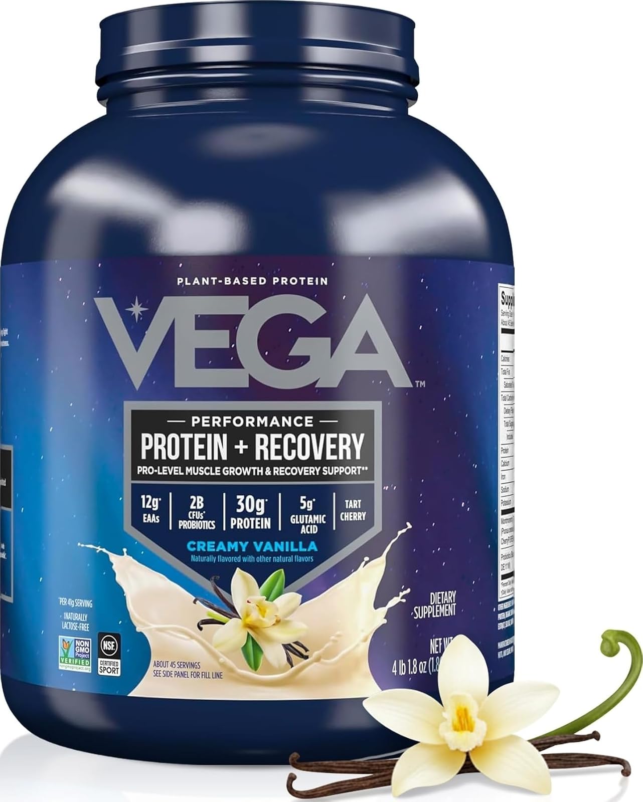 Vega Protein + Recovery vanilla flavour