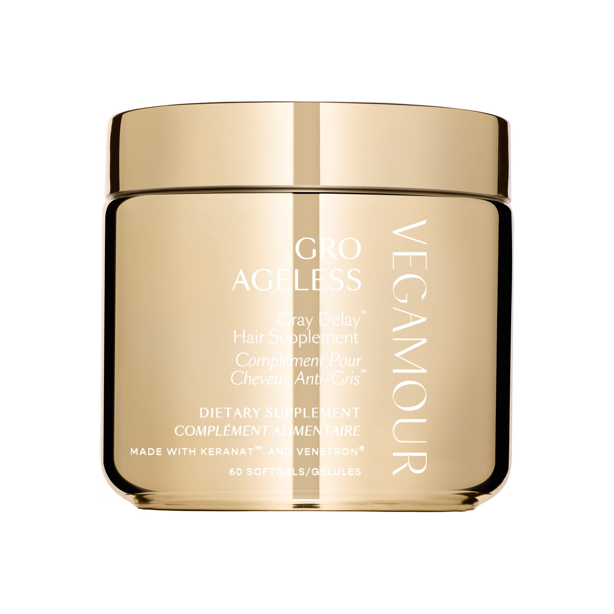 VEGAMOUR GRO hair vitamins for grey hair