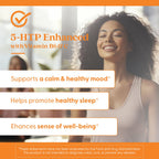 vegan 5-HTP capsules for emotional wellness