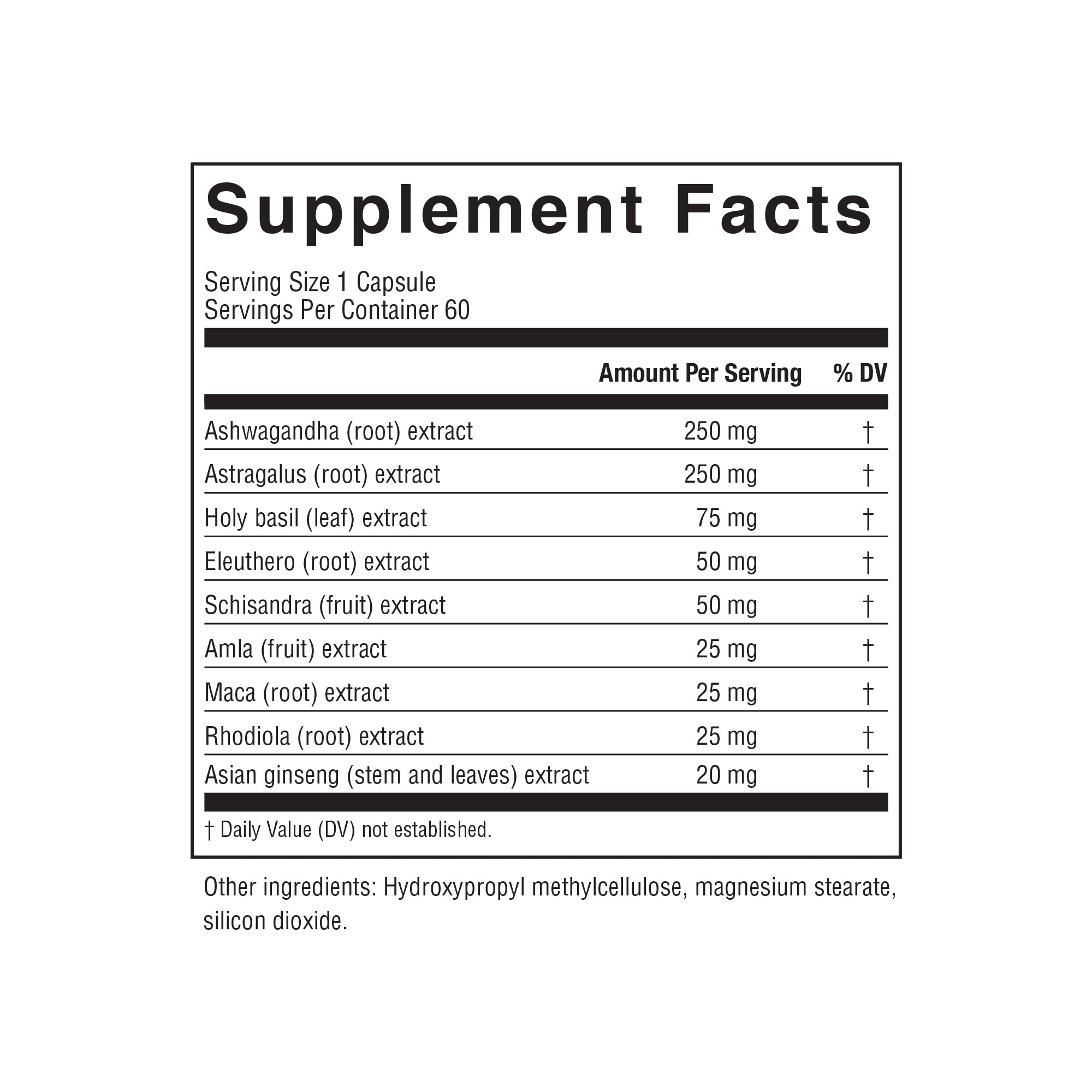 vegan adaptogen complex for wellness