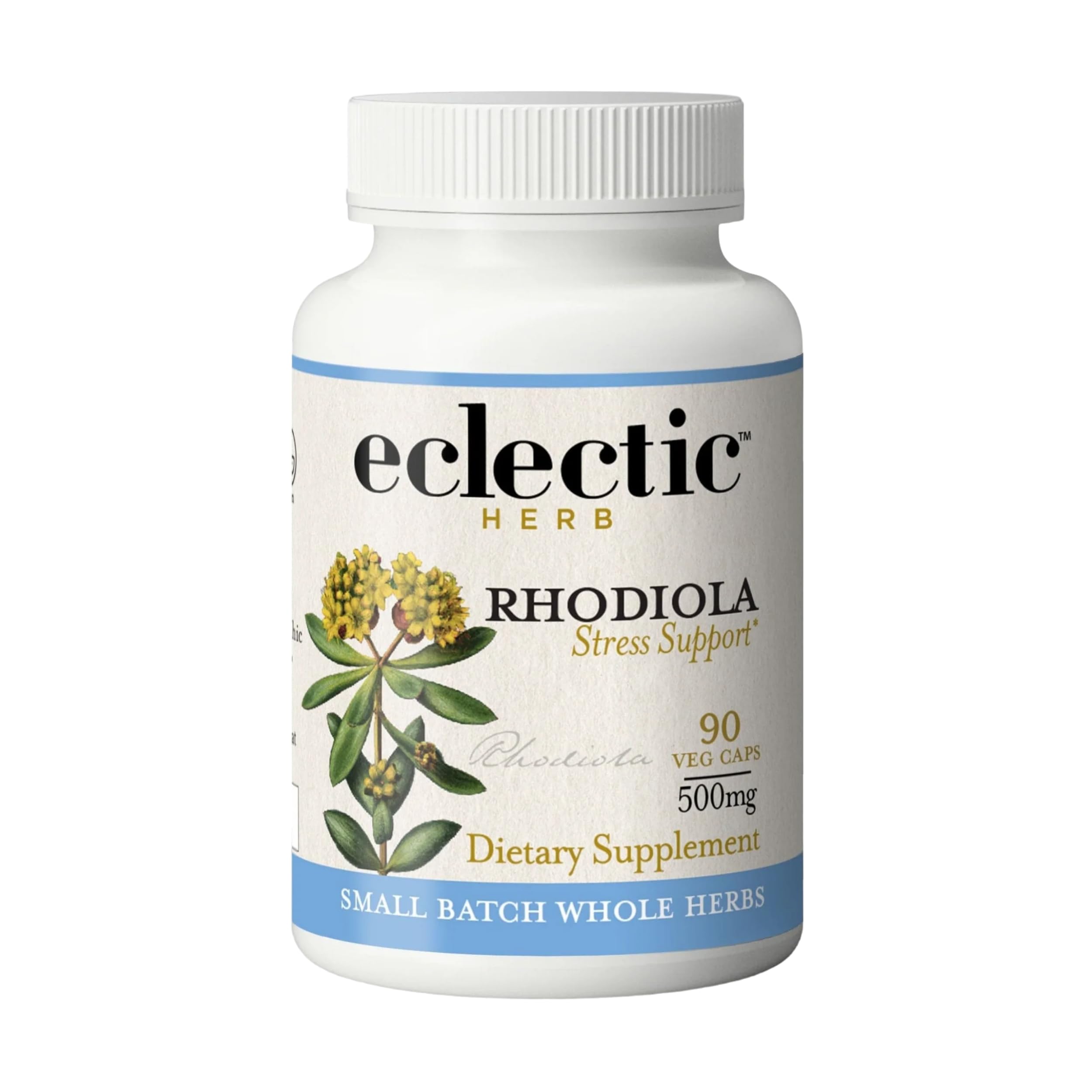 Vegan adrenal support supplement capsules