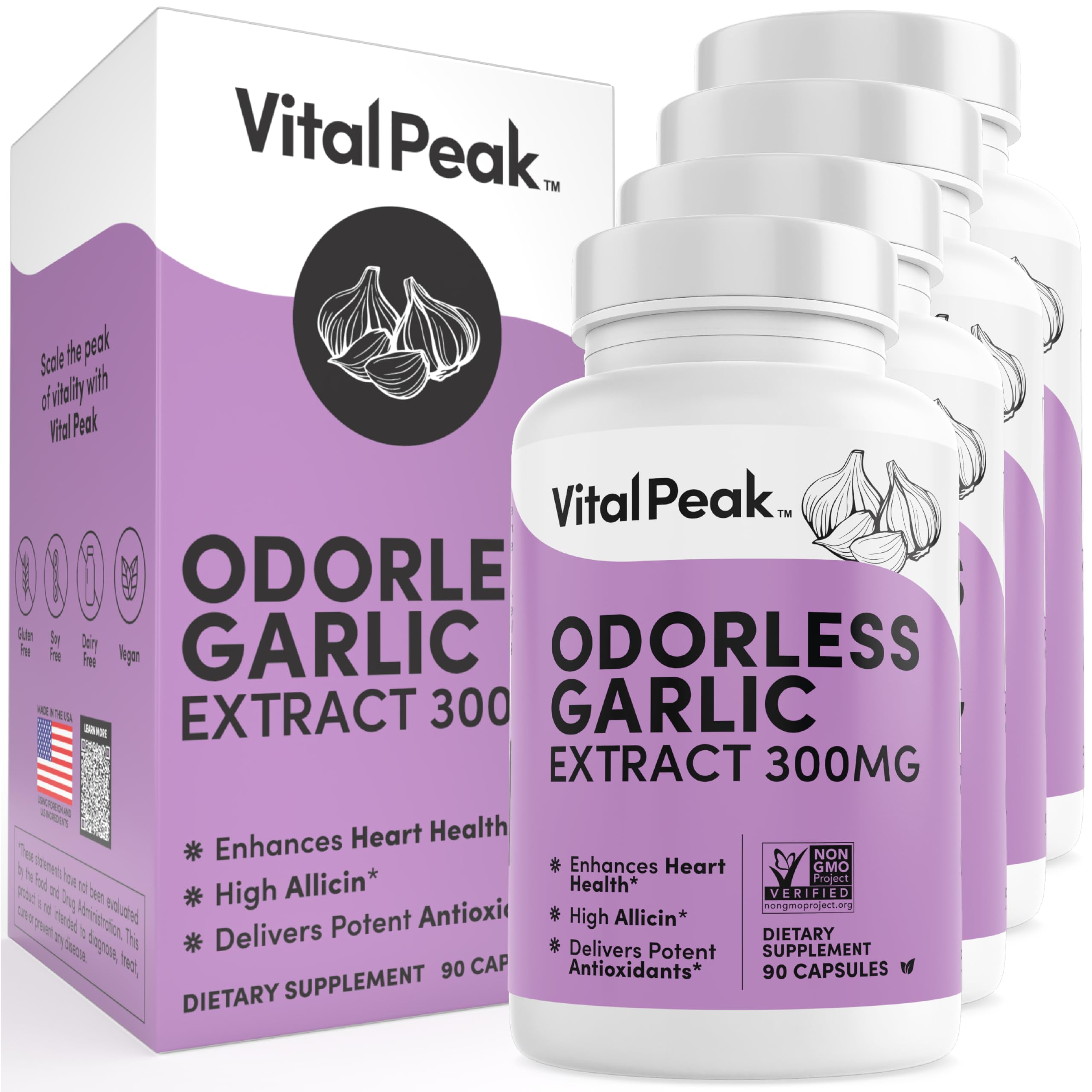 vegan aged garlic supplements for immunity